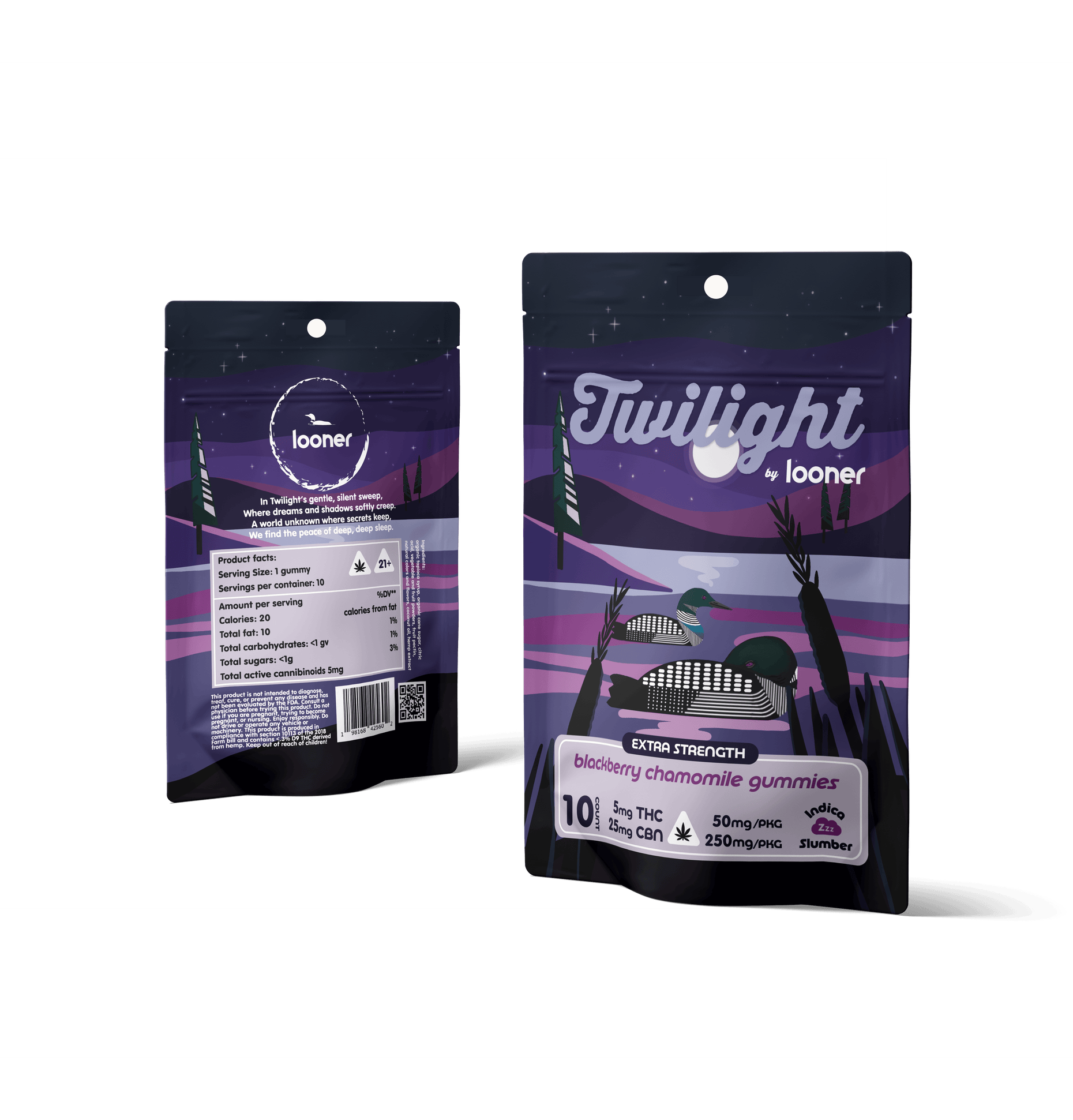 Twilight - Blackberry Chamomile – looner